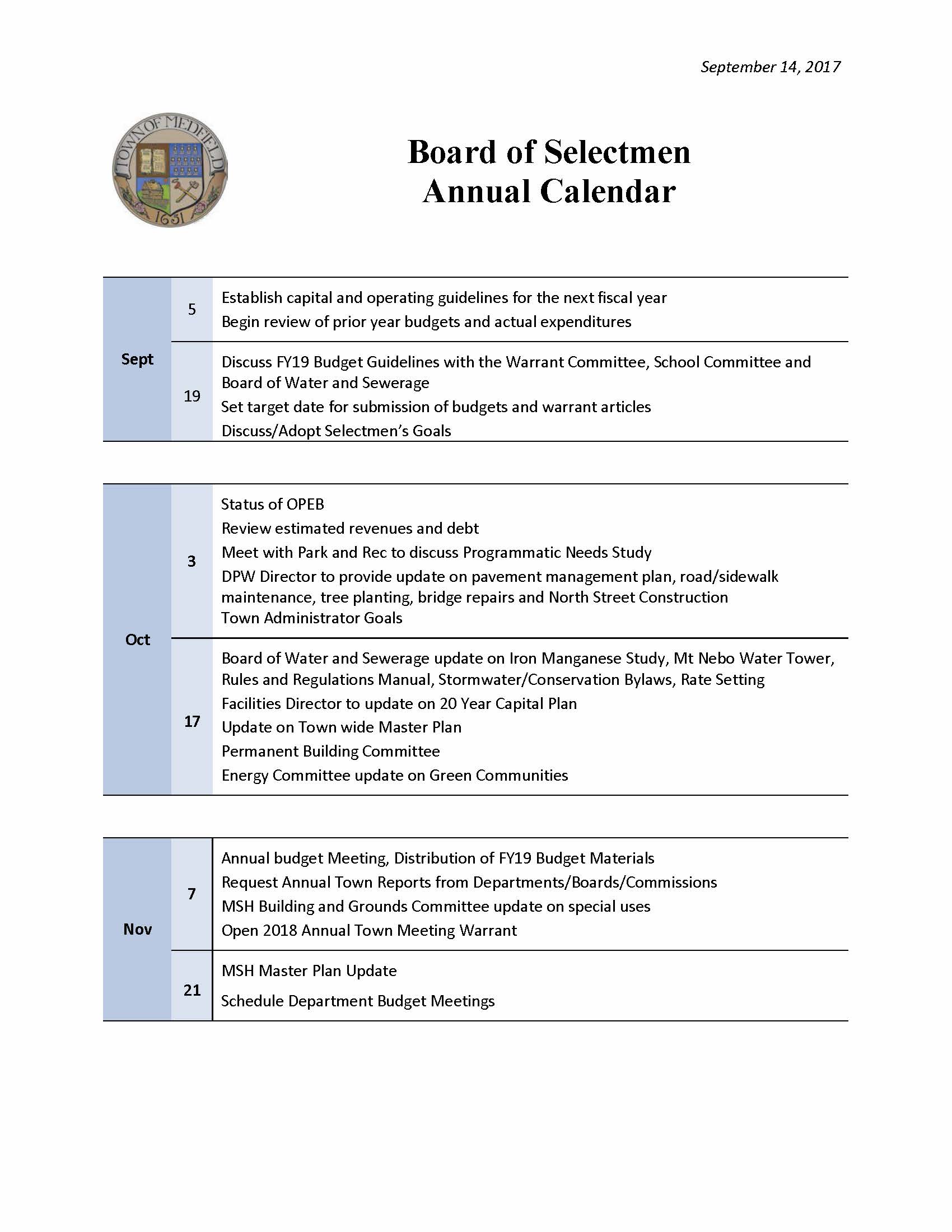 Revised BoS calendar | Medfield02052's Blog