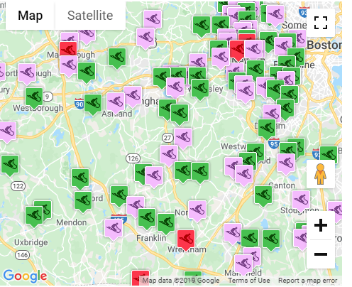 Sledding map | Medfield02052's Blog